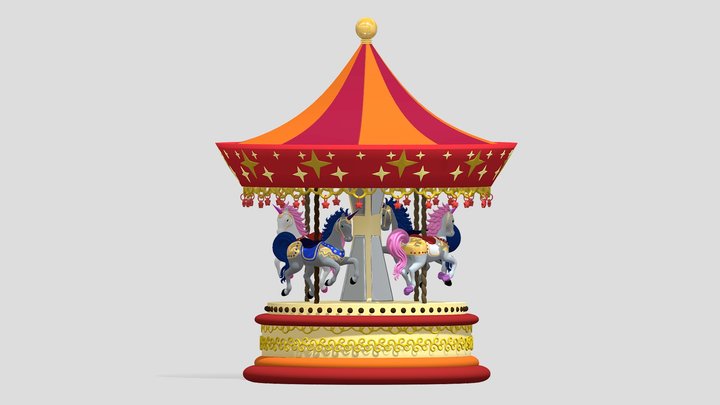 Carousel 3D models - Sketchfab