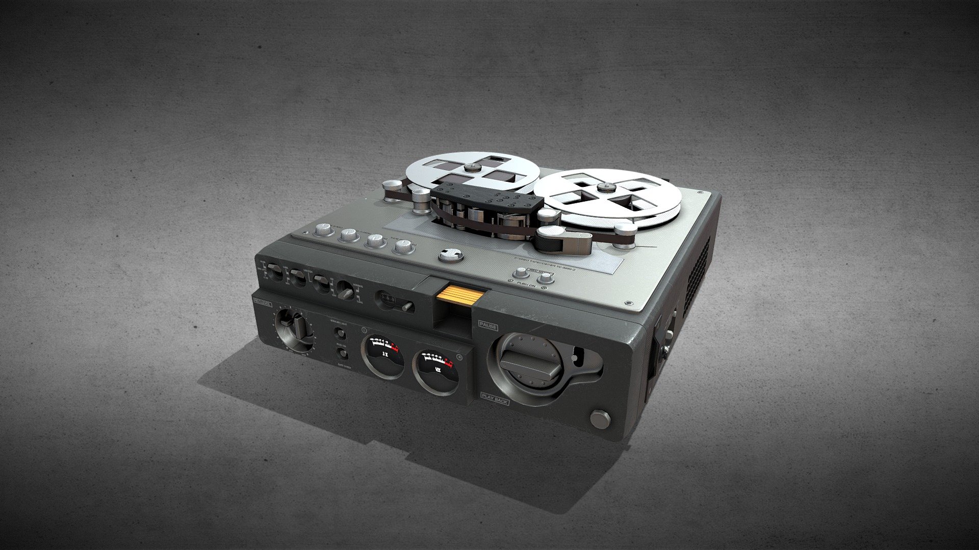 Recorder retro vintage - Buy Royalty Free 3D model by hzoogle [a810ddb ...