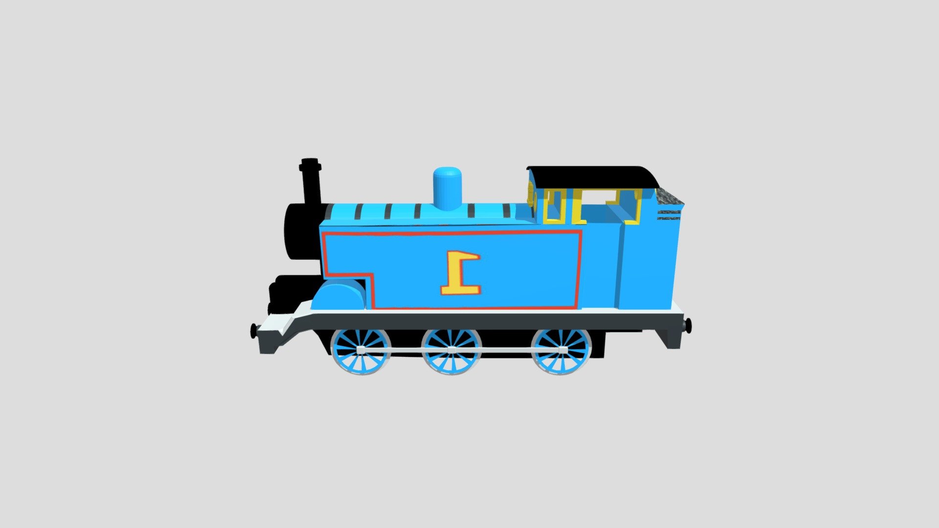 Thomas the tank engine - Download Free 3D model by BuzzCuttsYoutube ...