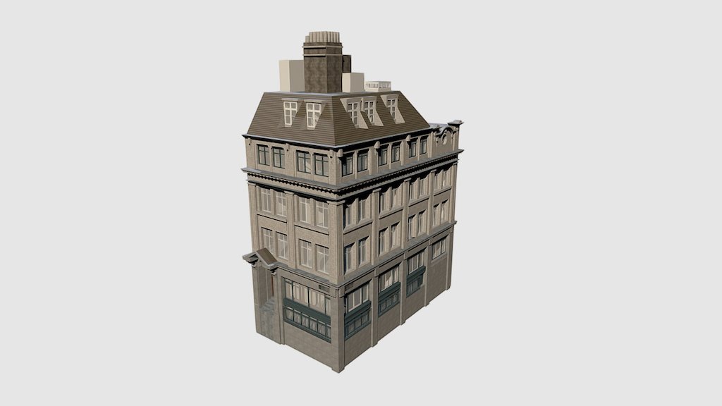 London Architecture # 7 - 3D model by msasurvey [a812076] - Sketchfab