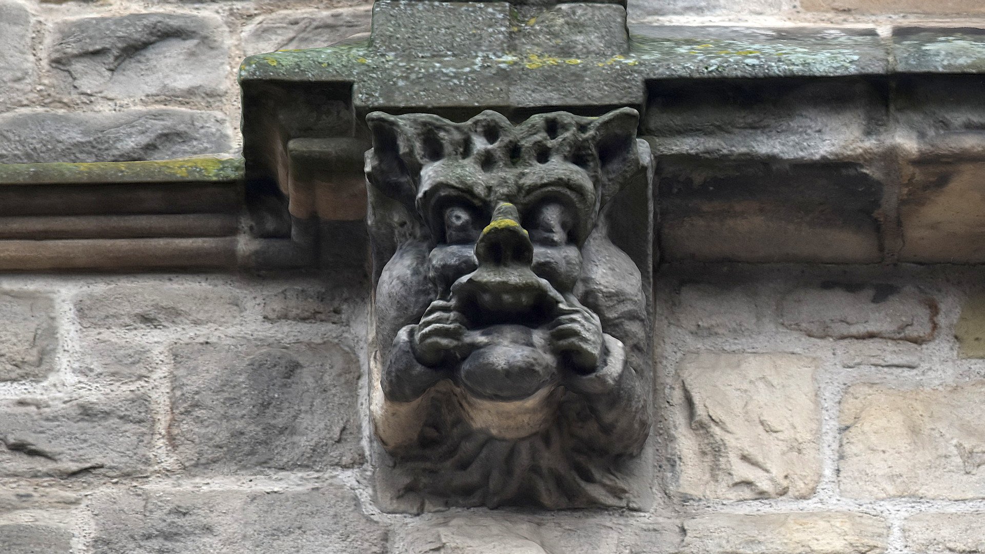 Grotesque corbel, St Nicholas Church, Durham - 3D model by Kenneth ...