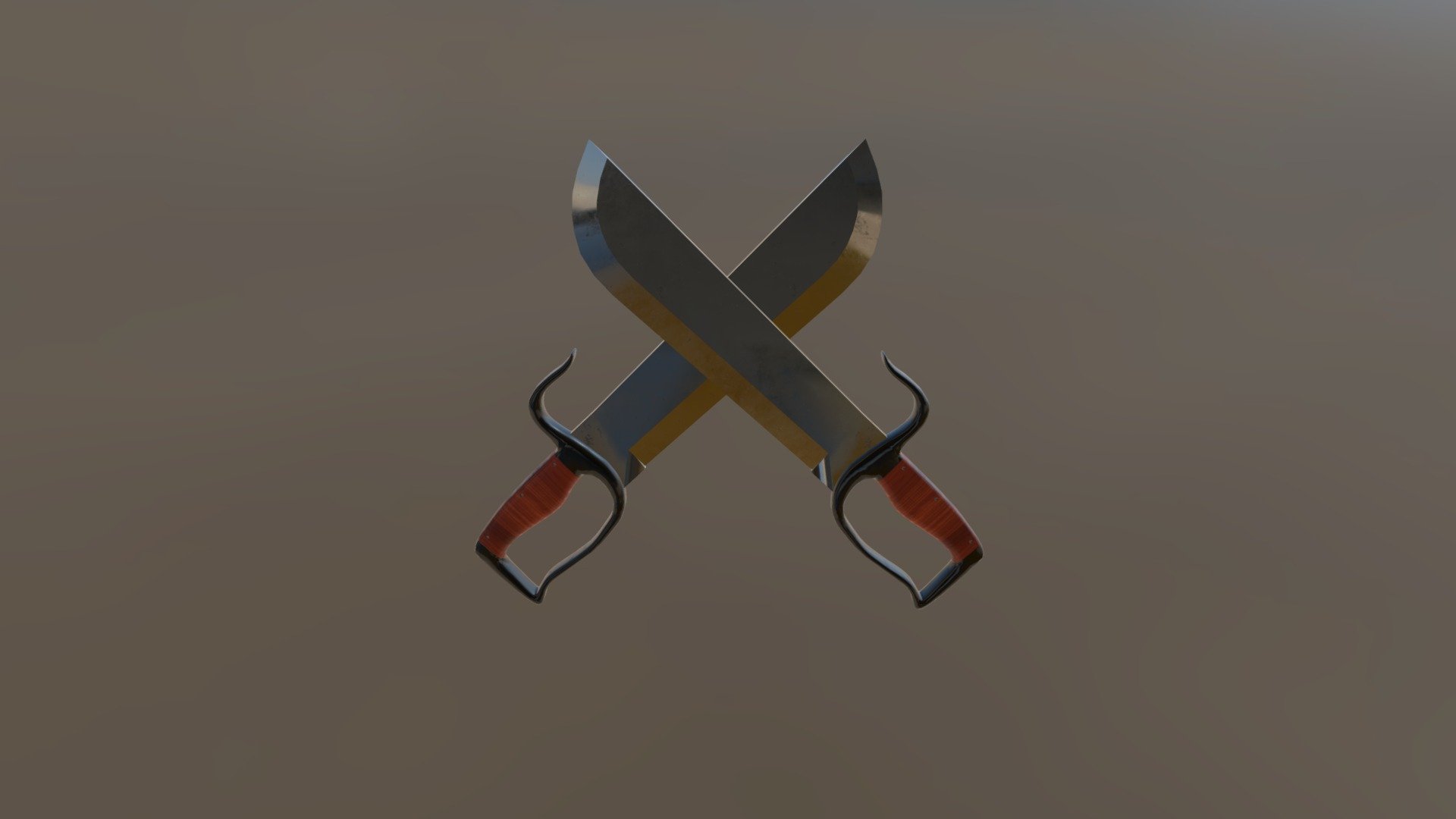 Butterfly Swords - 3D model by Arrise [a81722a] - Sketchfab
