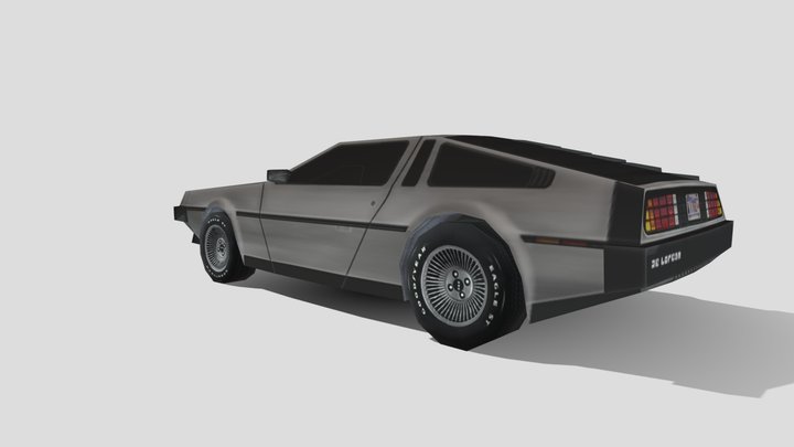 Delorean 3D models - Sketchfab