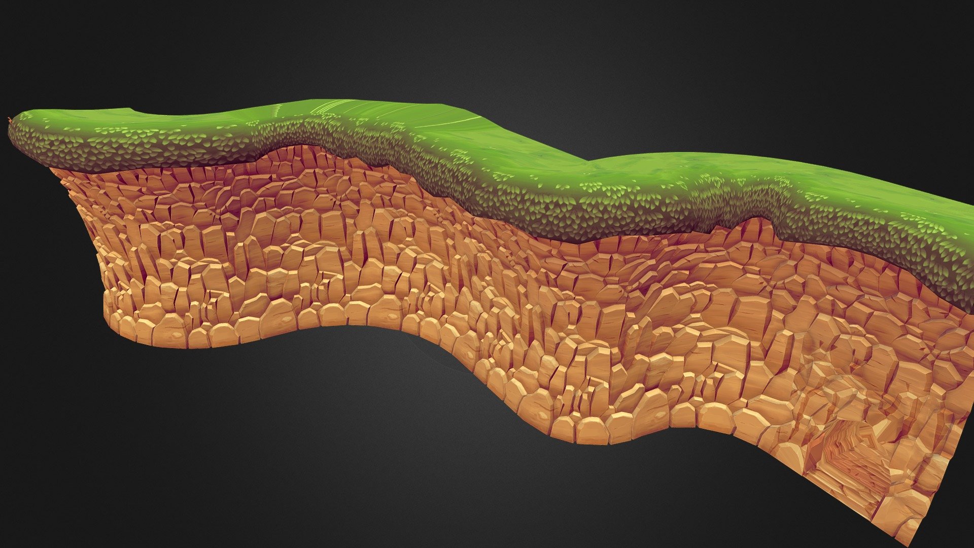 Cliffs - 3D model by Graham (@graham3d) [a81bbd8] - Sketchfab