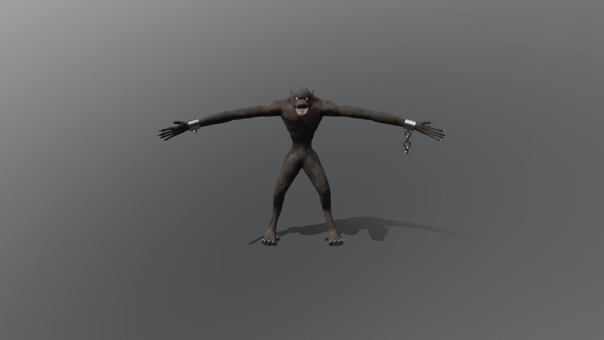 Lanky Feral - Download Free 3D model by LiamS-J [a81bf3a] - Sketchfab