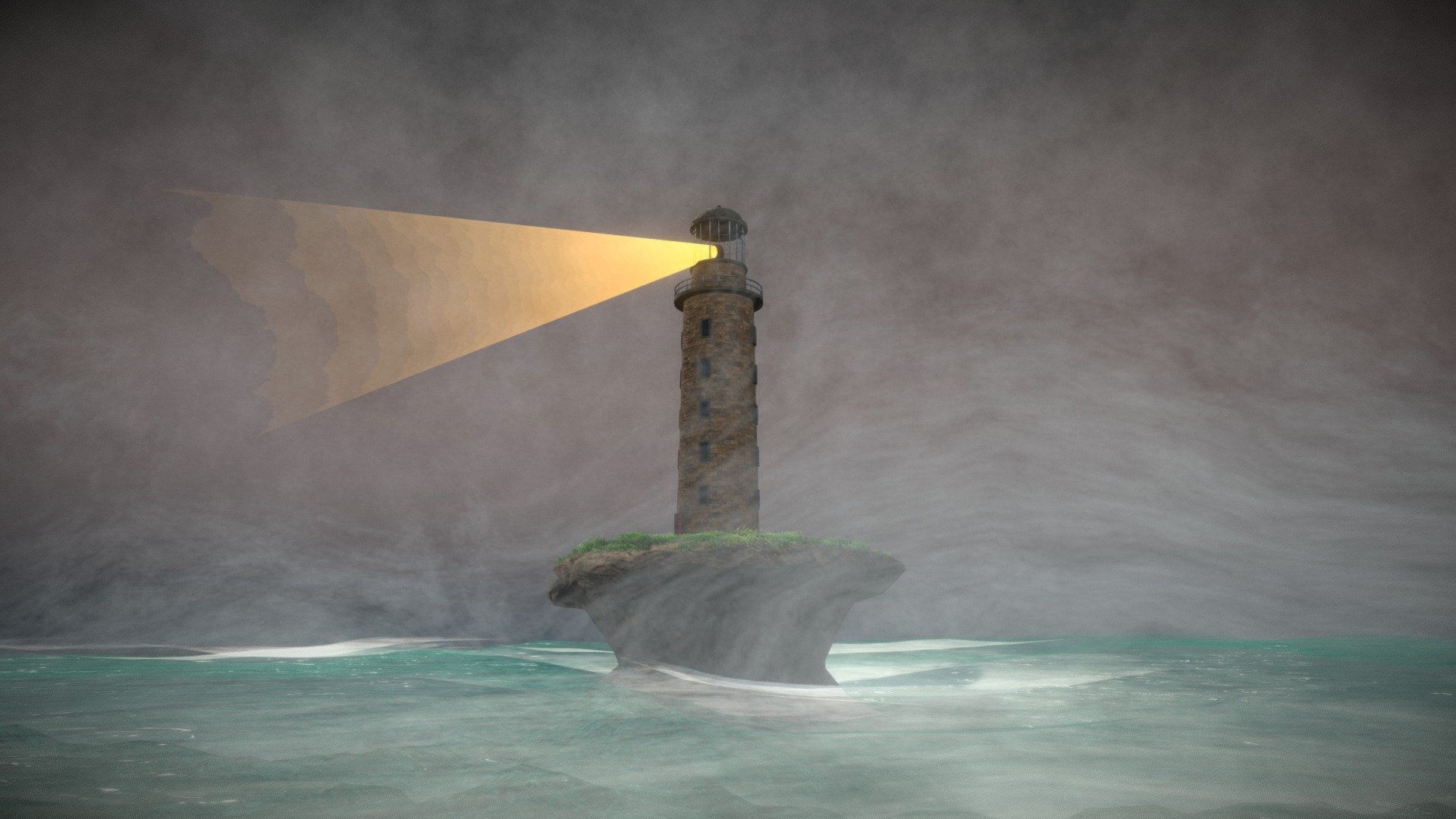 Lost Lighthouse - Download Free 3D model by Toni García Vilche (@zul_gv ...
