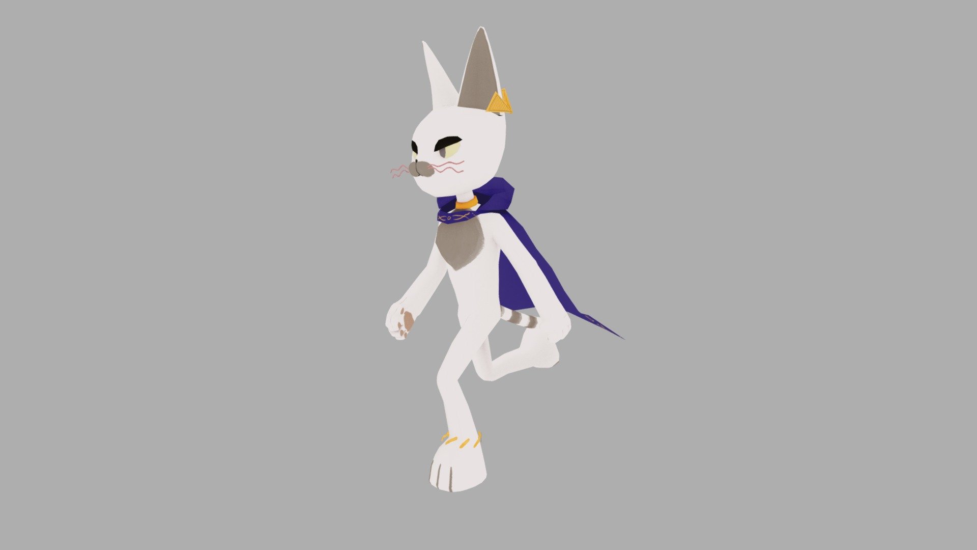 MagicCat_running - 3D model by june wu (@jennywu0716) [a81cbe1] - Sketchfab
