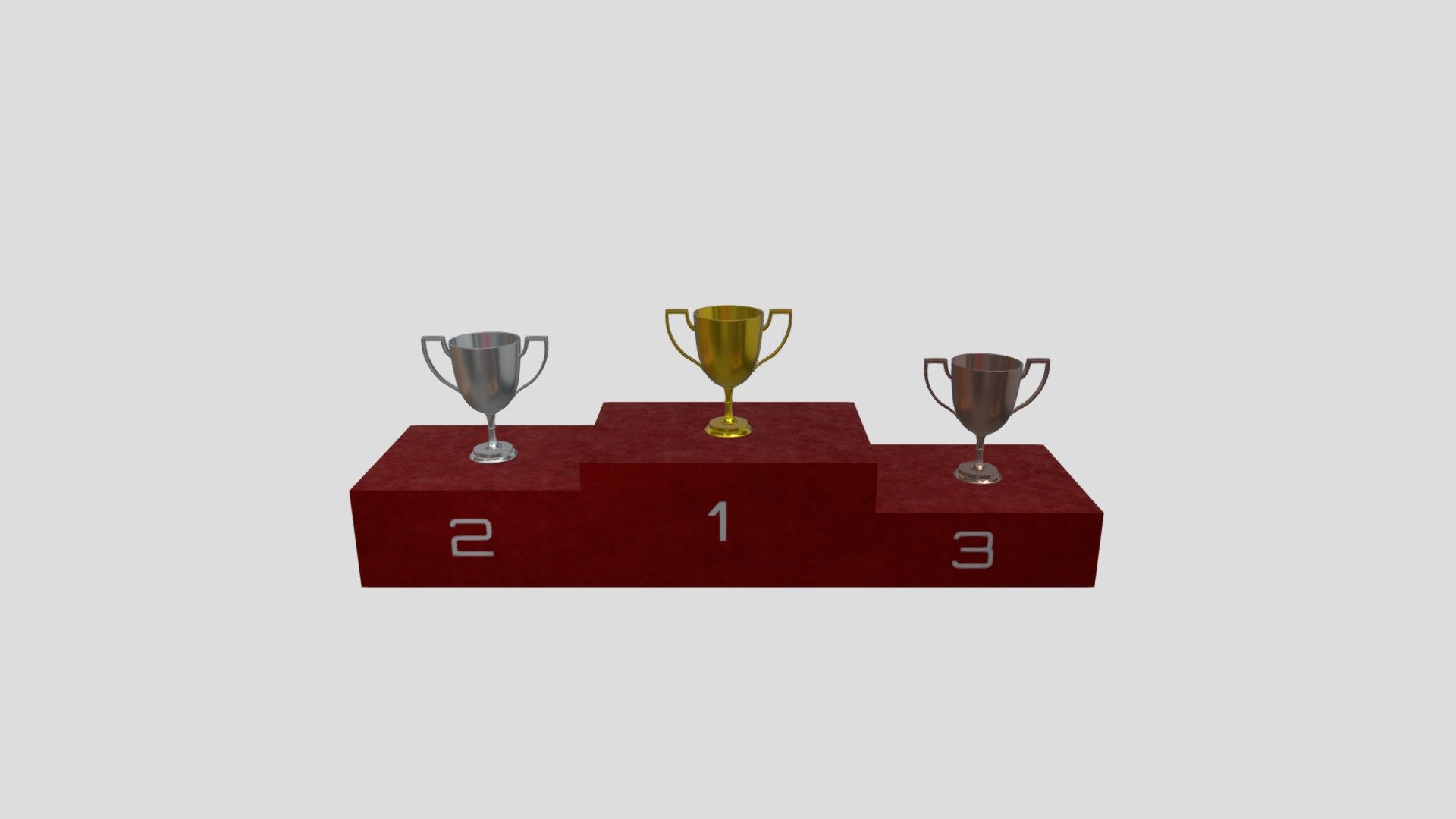 Trophy Podium - 3D model by studio-king [a81d851] - Sketchfab