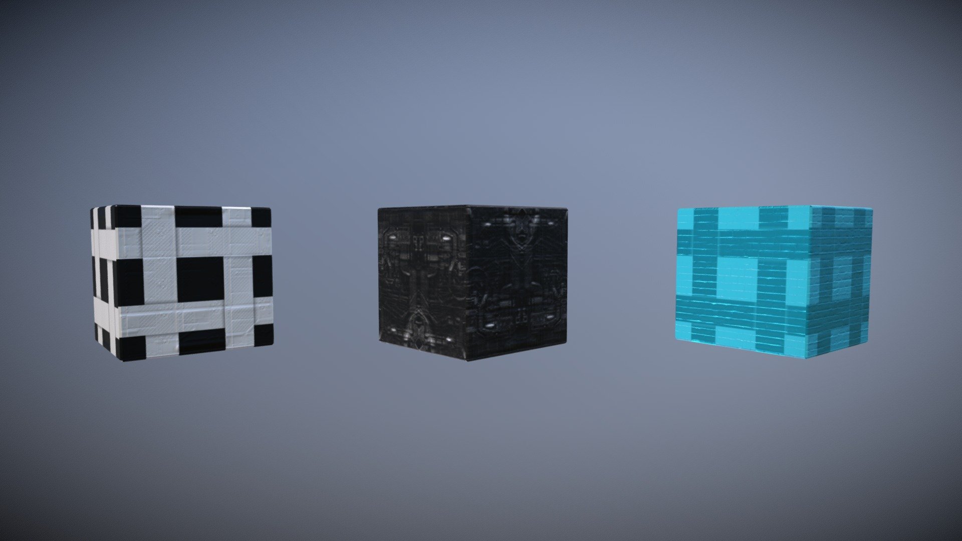 Sample Cubes - 3D model by Donte' Hawkins (@doncreations) [a81da64 ...