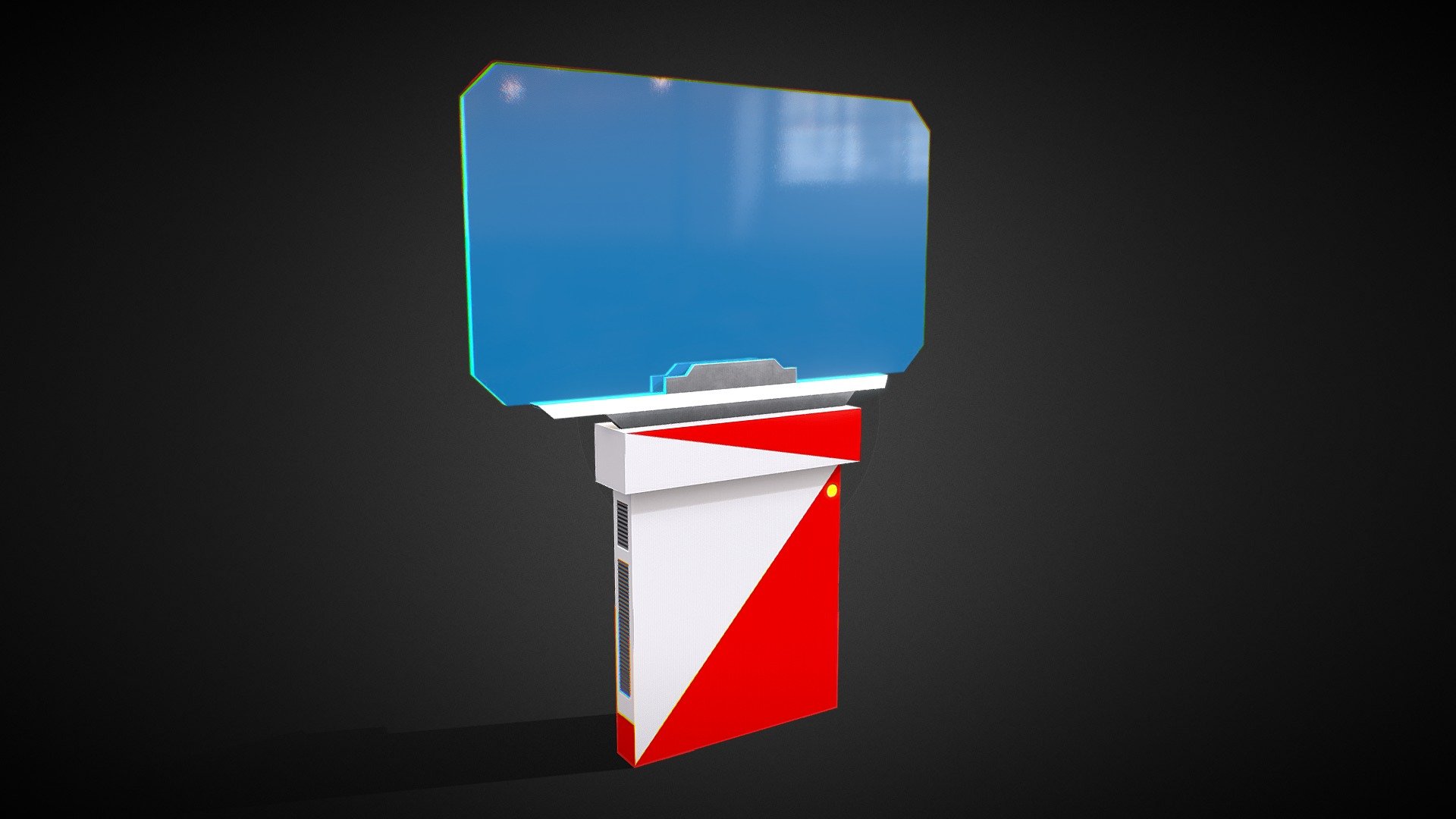 Information screen - 3D model by Paola Antunes (@8278) [a81eae4 ...