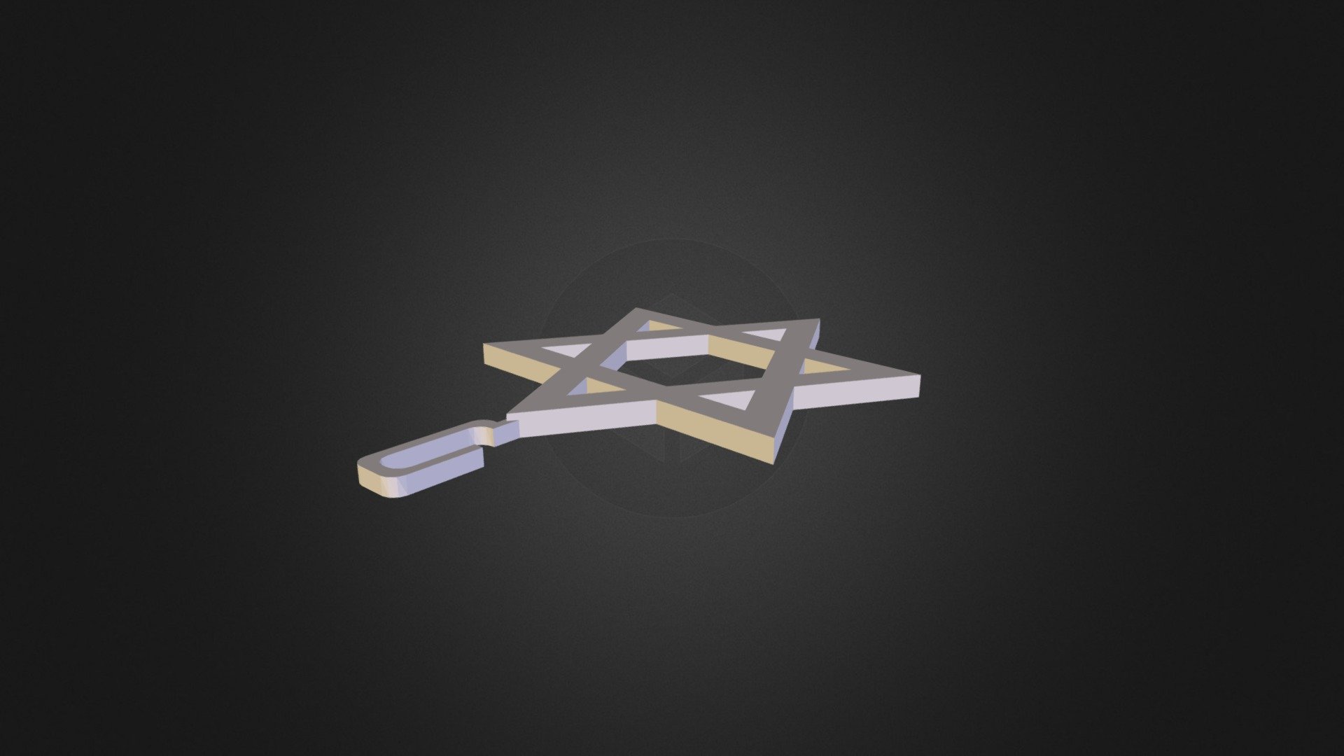Jewish Christmas Ornament - 3D model by 3dindustries [a81eb55] - Sketchfab