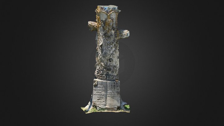 Gravestone 3D models - Sketchfab