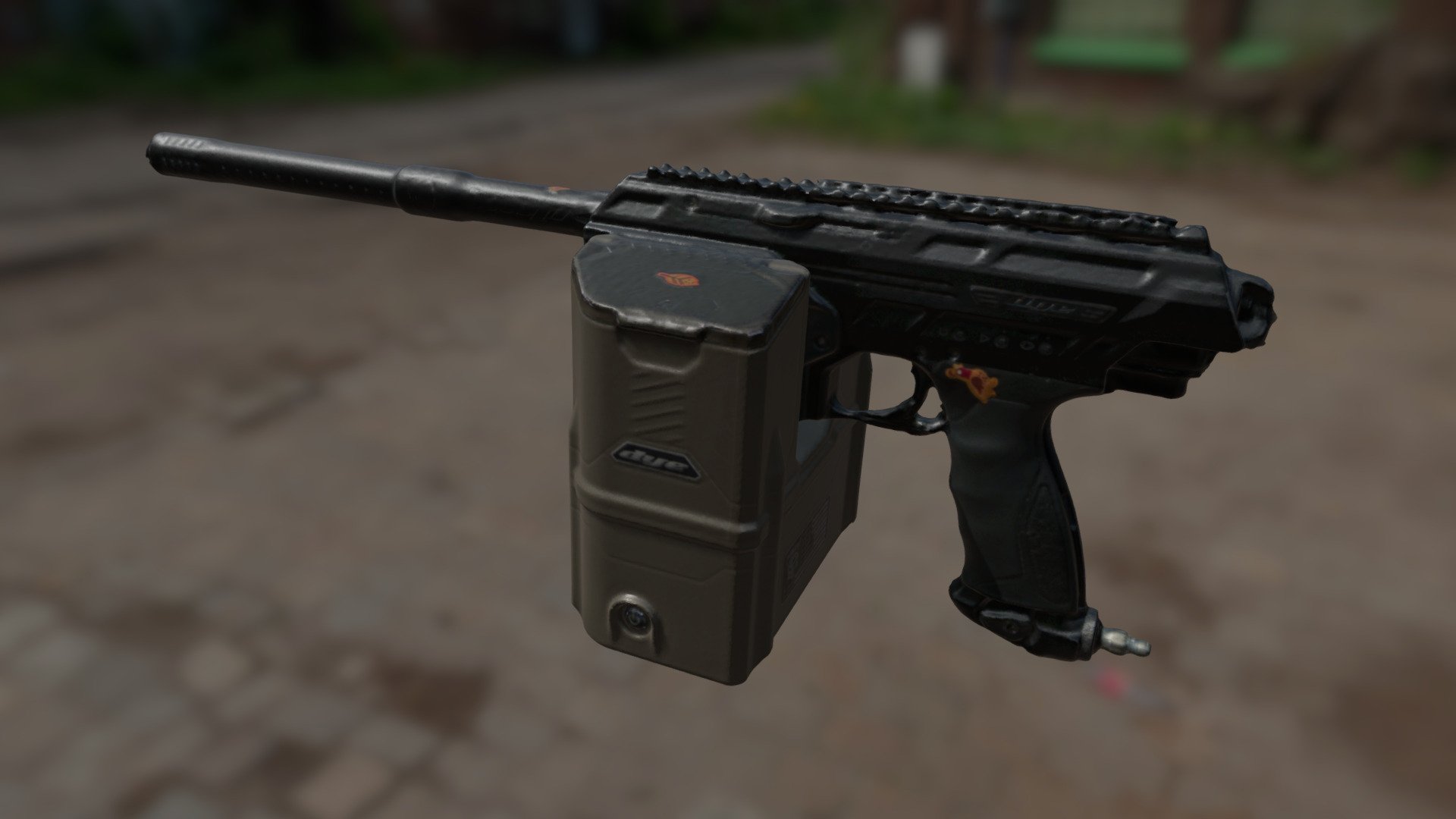 Paintball Gun - 3D model by The 3D Scan Studio (@The-3D-Scan-Studio ...