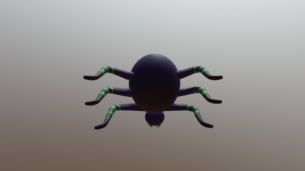 Spider-idle-v7 - 3D model by cutiemark94 [a822030] - Sketchfab