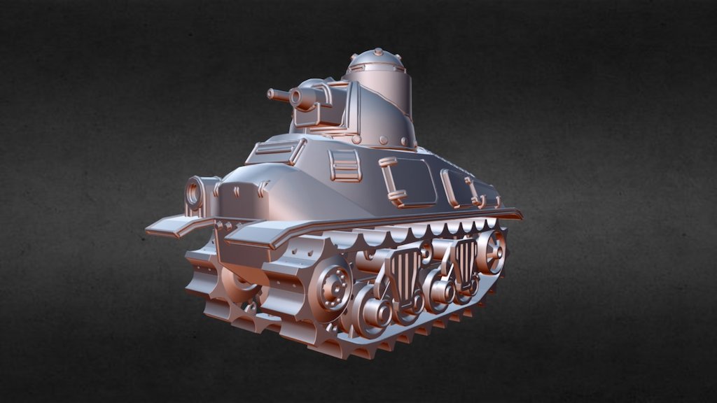 Light Tank "Bubble" - 3D model by henskelion [a828203] - Sketchfab
