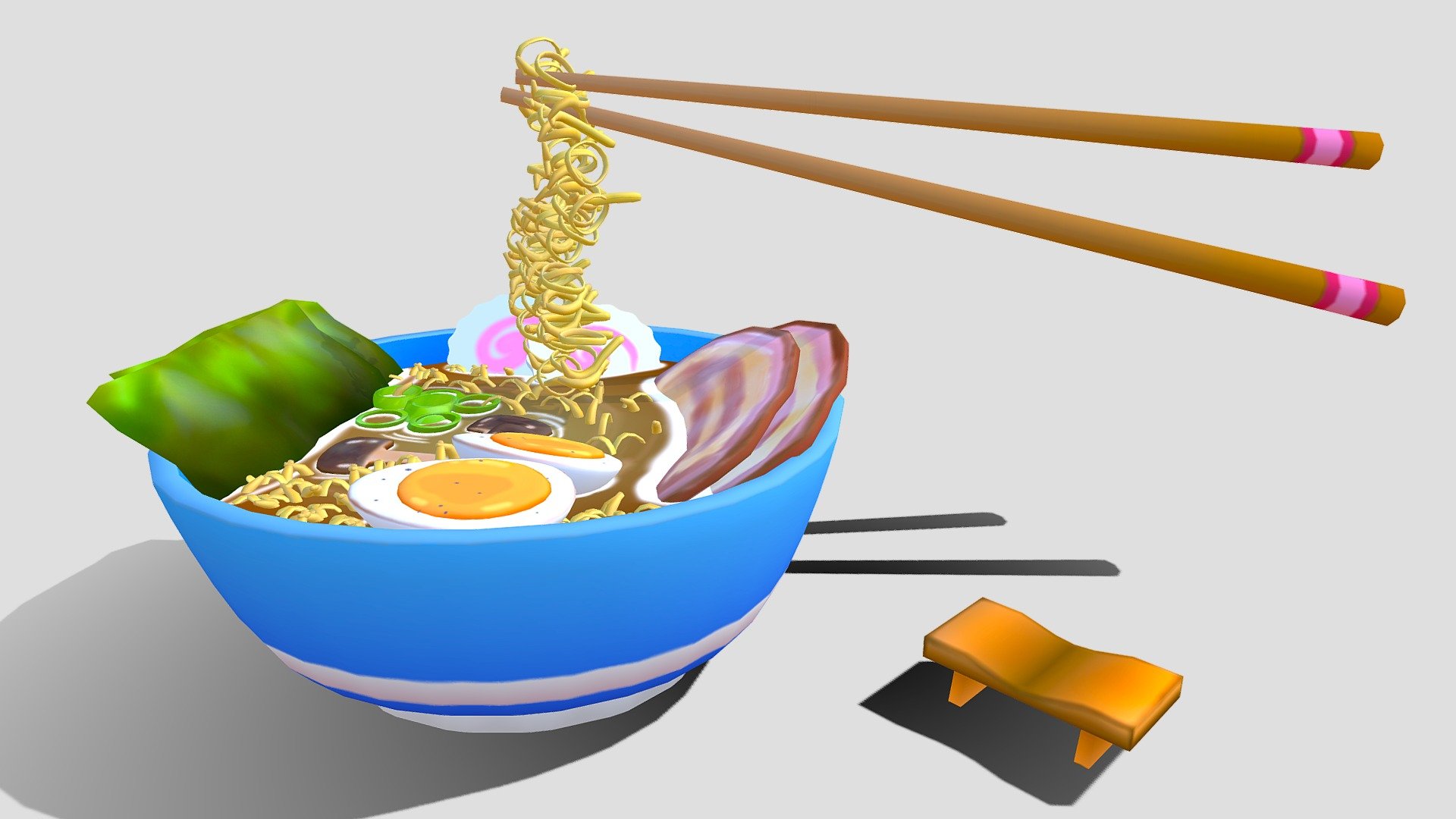 Stylized Ramen Bowl - 3D model by Ivonne (@Suada) [a828b5f] - Sketchfab