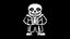 Sans Battle Sprite Extrusion - 3D model by SpringingTraps ...