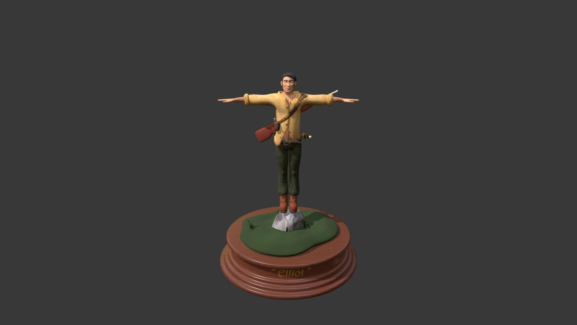Elliot - 3D model by GraphicGames [a82c6e8] - Sketchfab