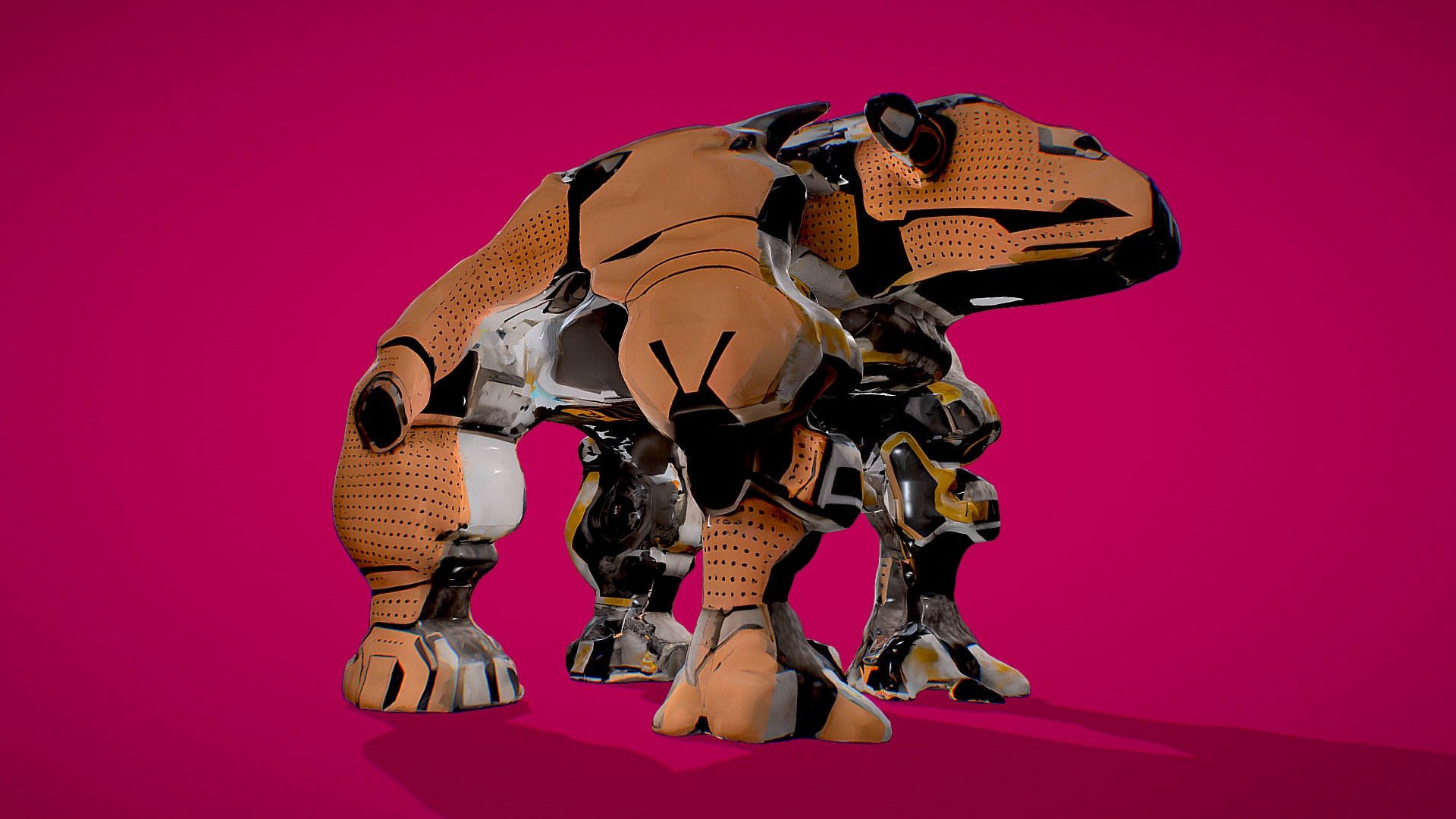 Mecha Gorilla - Download Free 3D model by Verticle [a82ebd1] - Sketchfab