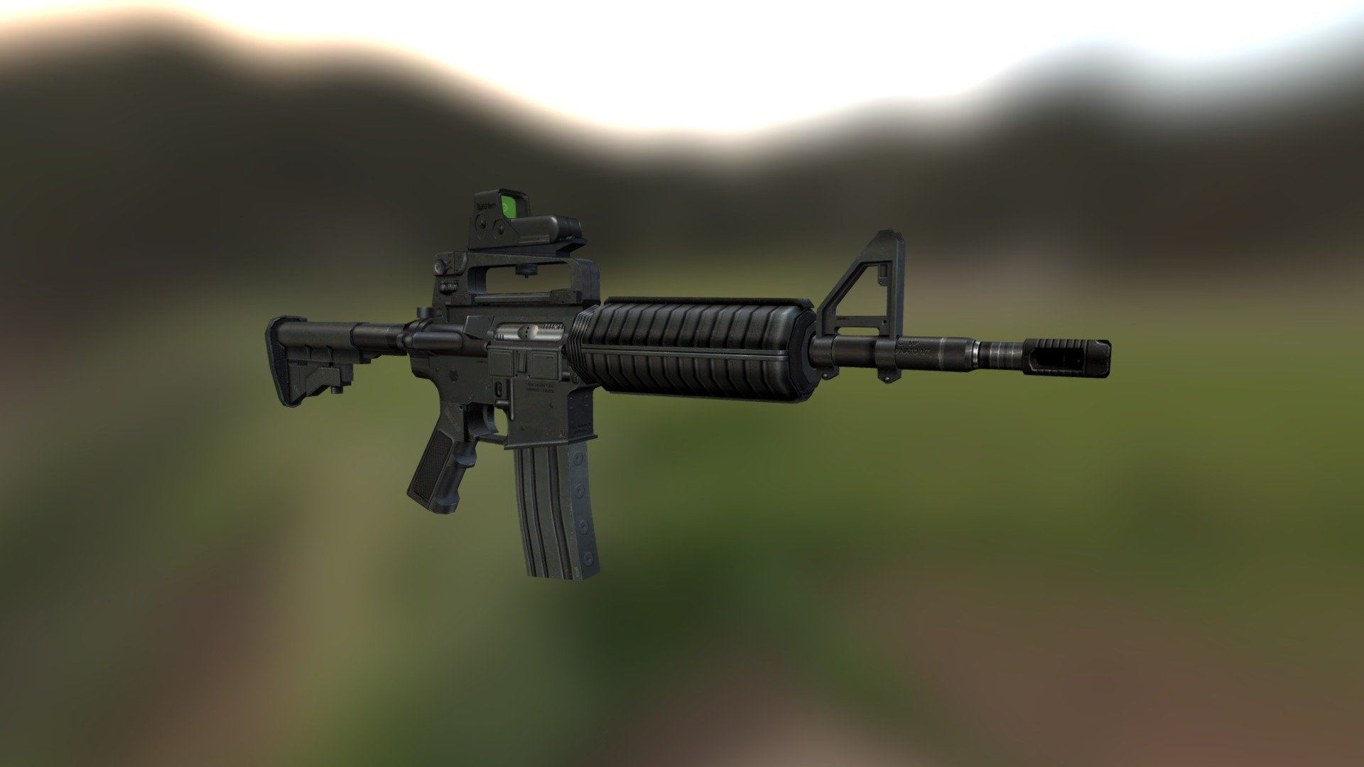 m4a1 - 3D model by c3realekiller [a8324af] - Sketchfab