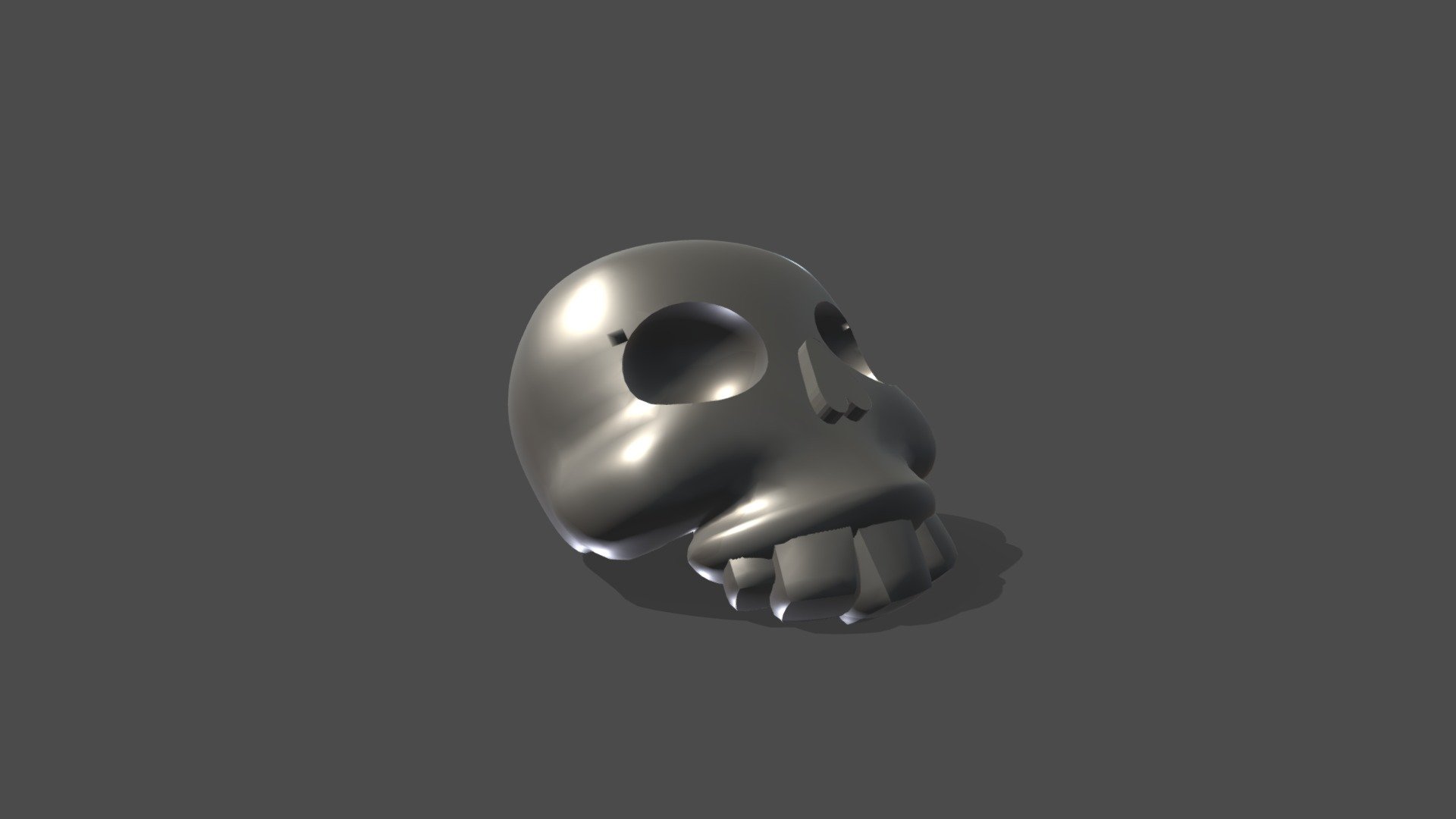 Collection of cartoon style skulls - Download Free 3D model by ...
