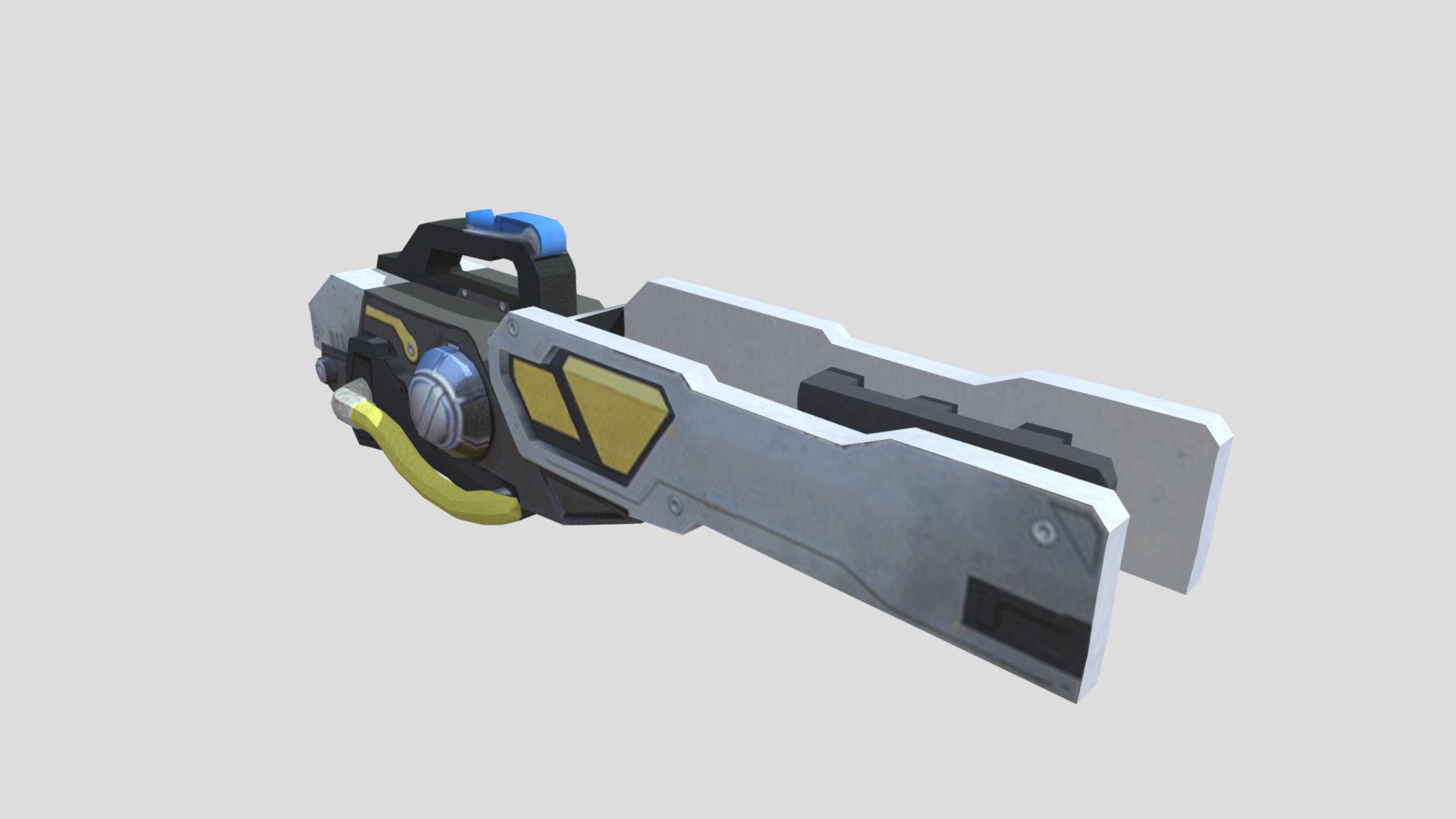 Winston's Tesla Cannon - 3D model by xcg2903 [a834b8b] - Sketchfab