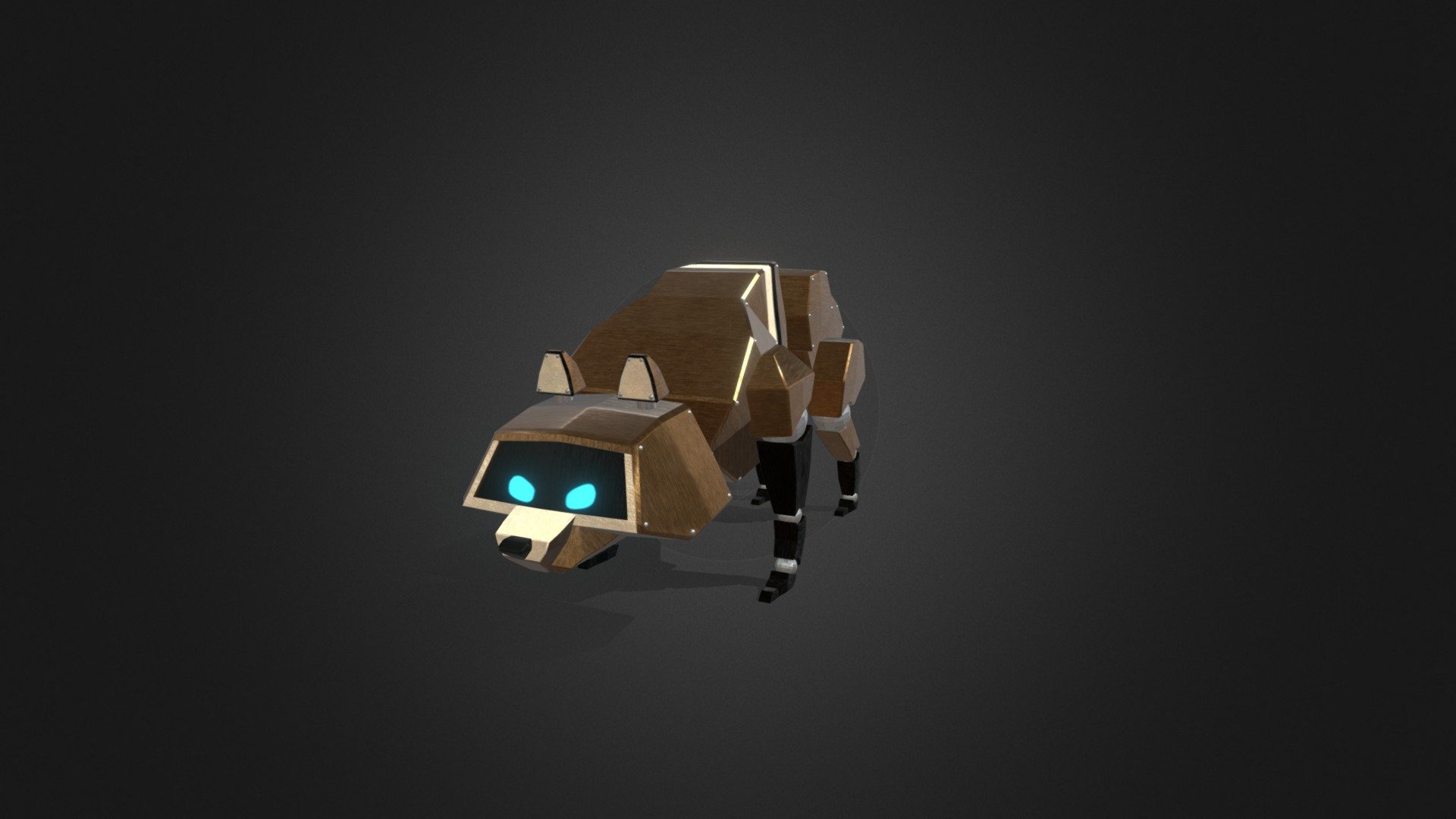 Robot Tanuki - 3D model by Jolticute [a837da3] - Sketchfab
