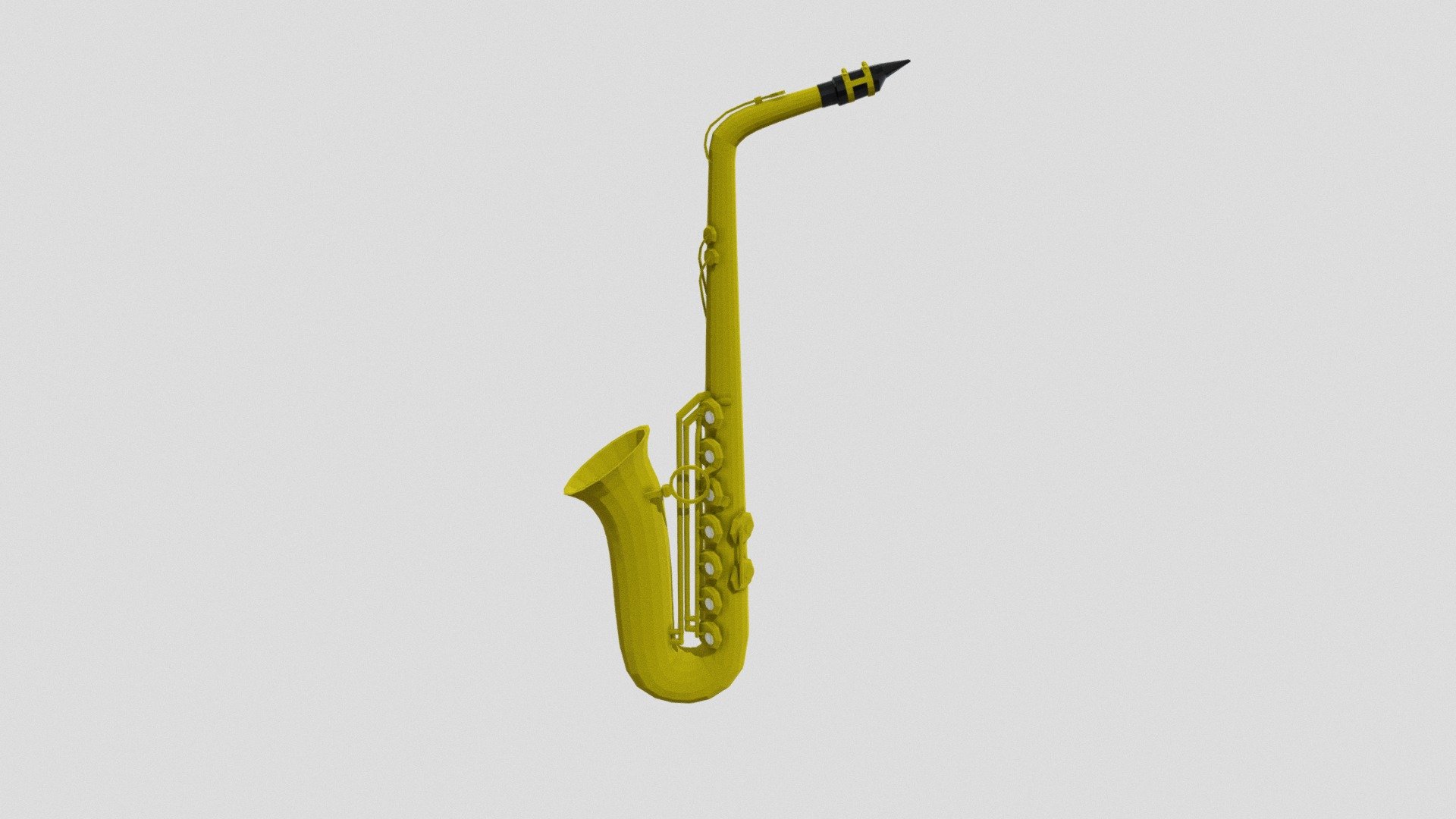 Saxophone - Download Free 3D model by Flozza_Bee [a838f6c] - Sketchfab