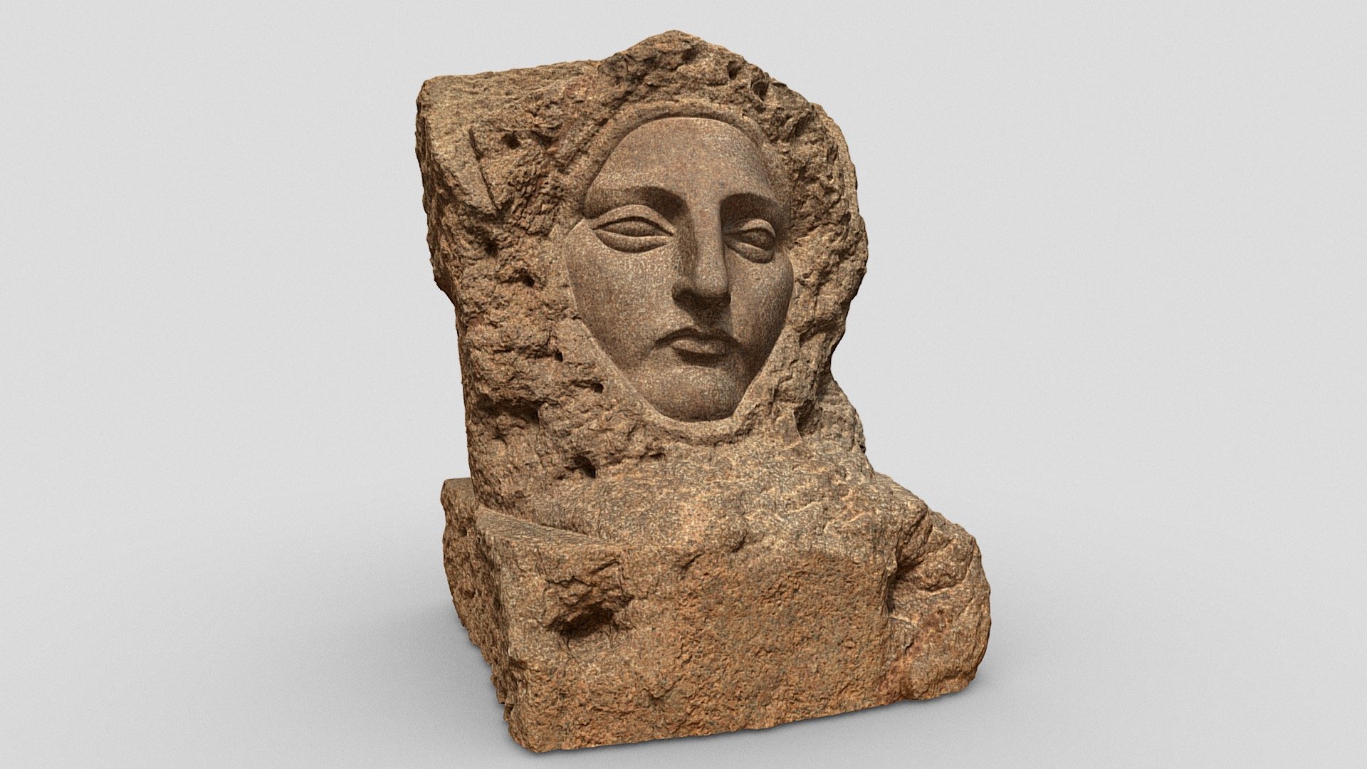 Ivan Meštrović, Glava karijatide za Avalu - Download Free 3D model by ...