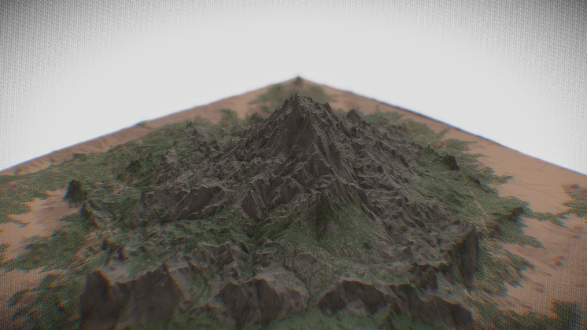 Low Poly Mountain 2 - Download Free 3D model by TastefullBrick [a839a7c ...