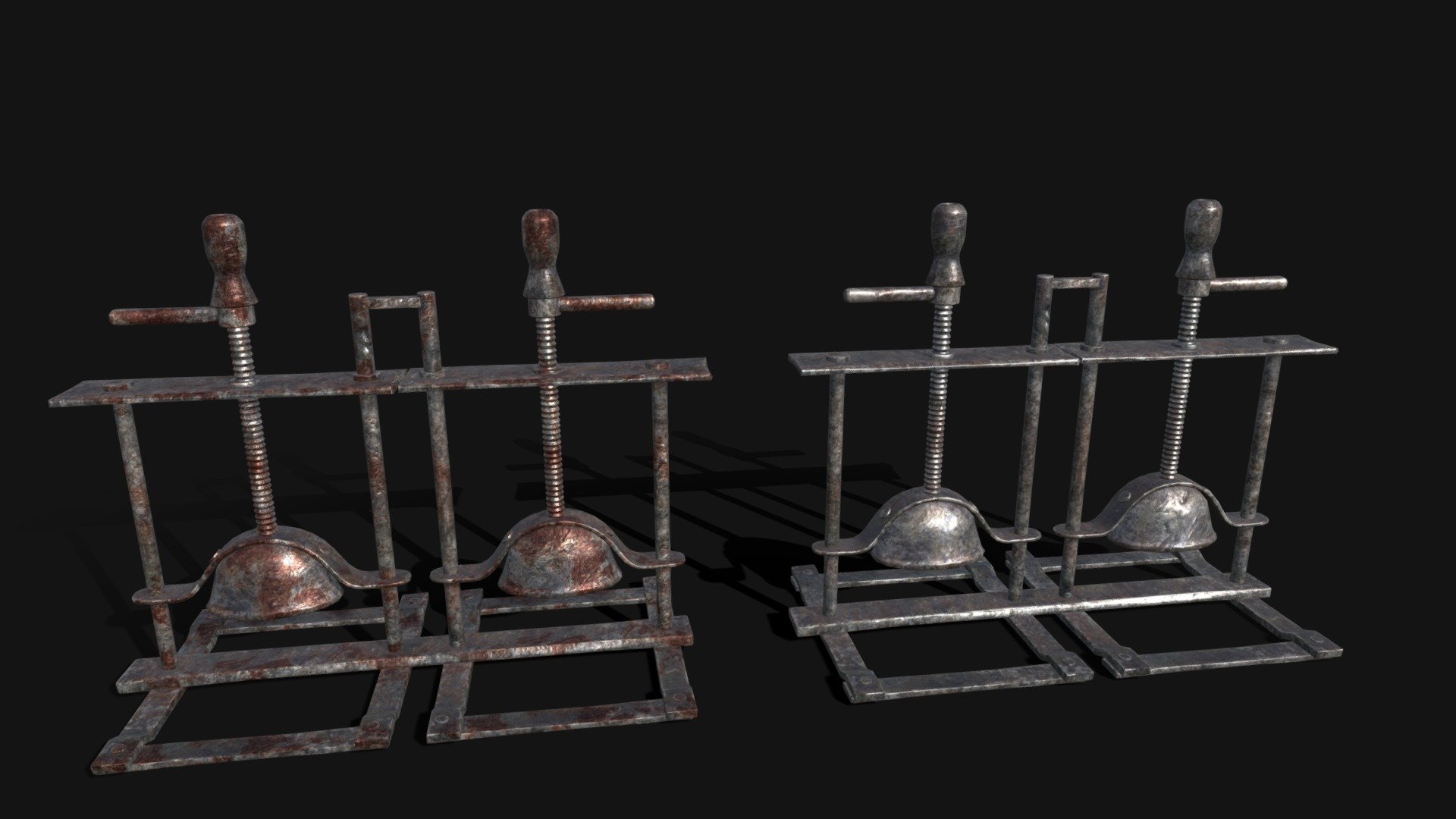 Medieval Hand Crusher - Clean and Bloody - Buy Royalty Free 3D model by ...