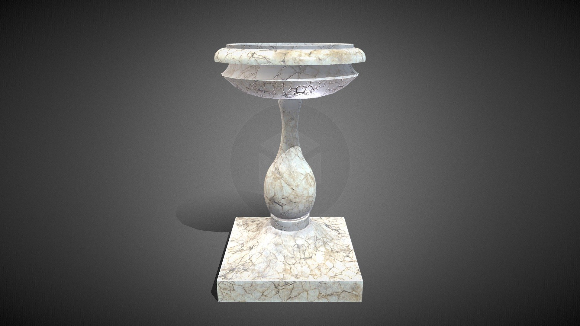 Bénitier - 3D model by Pernelle [a83a872] - Sketchfab