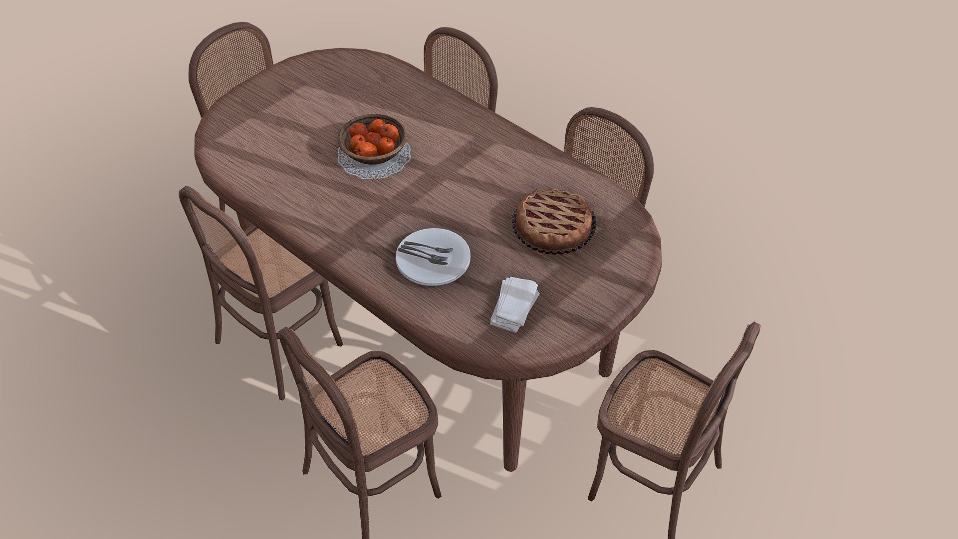 Getting ready for a sweet break - 3D model by LenaGiul [a83bb6b ...