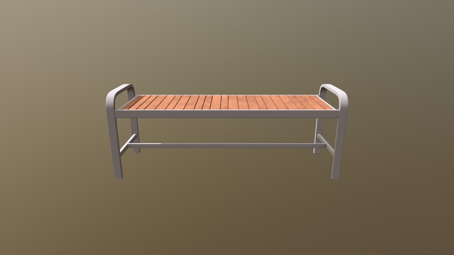 Outdoor Furniture - Bench - 3D model by polypendent [a83ddc8] - Sketchfab