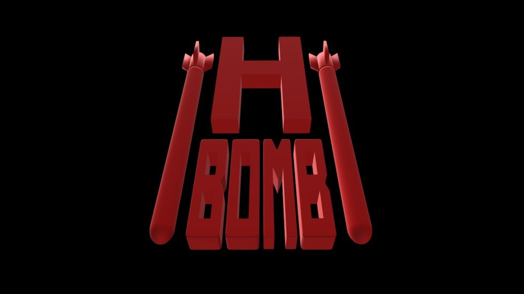HBomb - Logo - Heavy Metal Band - 3D model by Jefferson Serrano ...