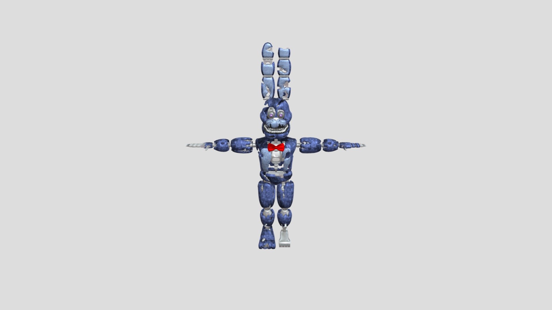 Nightmare Bonnie - 3D model by SonicSketchfab2024 (@st0608742) [a83f0cb ...