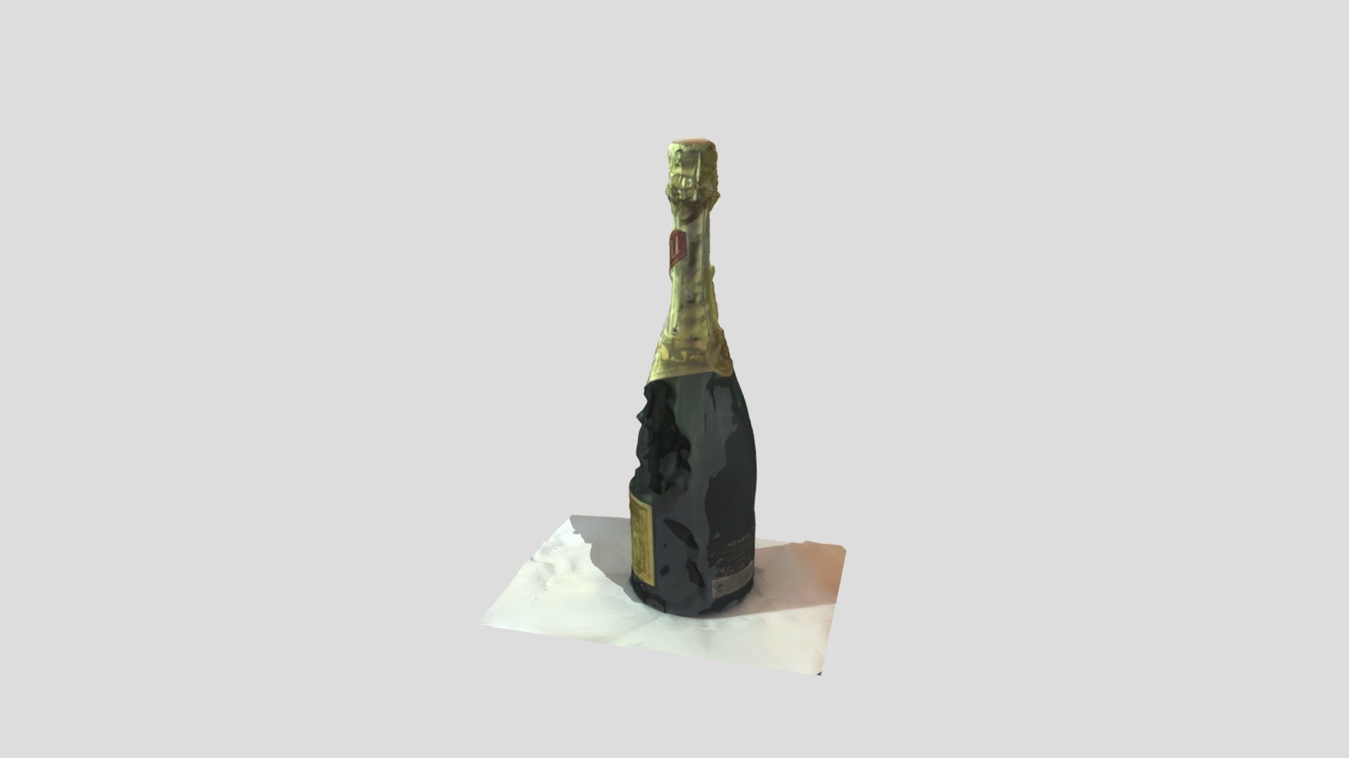Rare Bottle of champagne - 3D model by Avramovic011 (@Privatestuff011 ...