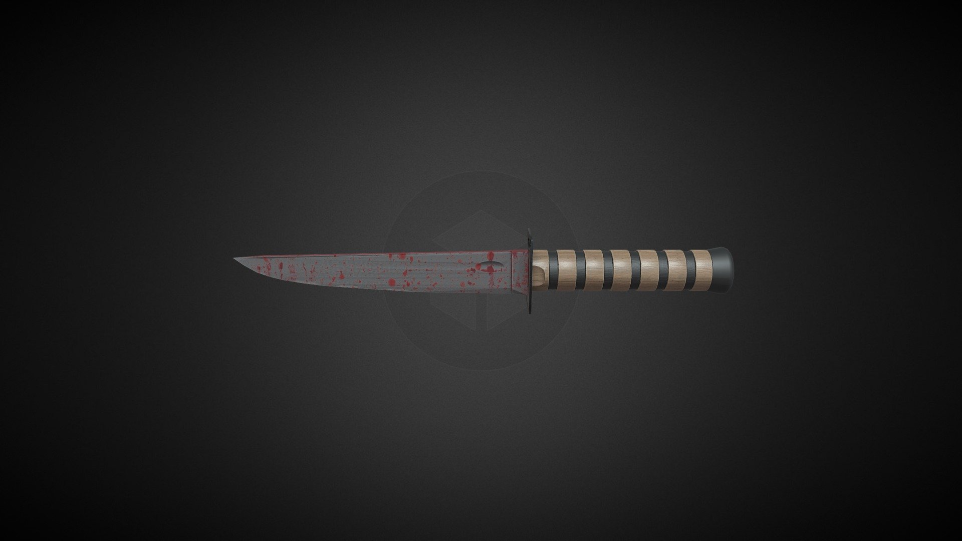 Bloody Knife - Download Free 3D model by Toby_Kershaw [a841947] - Sketchfab