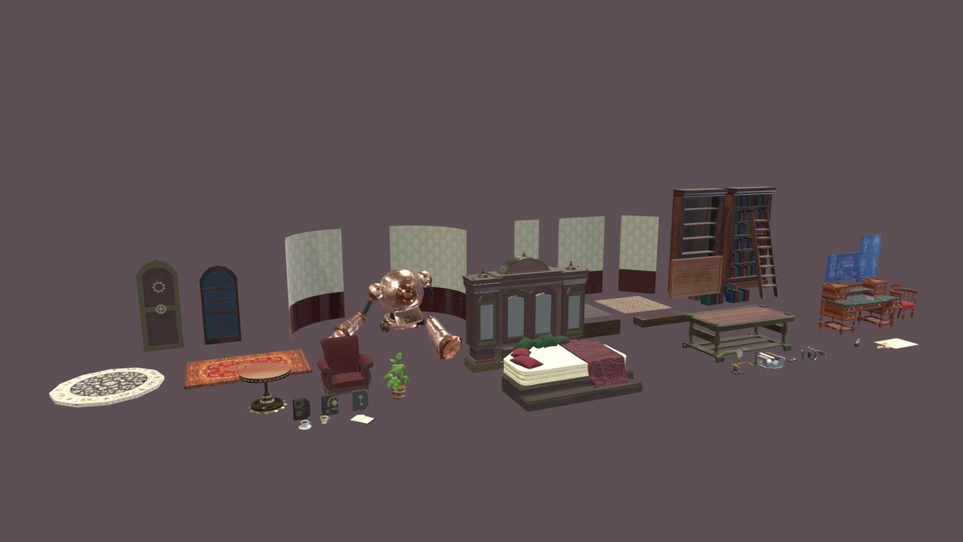 Steampunk Modular Assets - 3D model by Elisa Gonda (@ElisaGonda ...