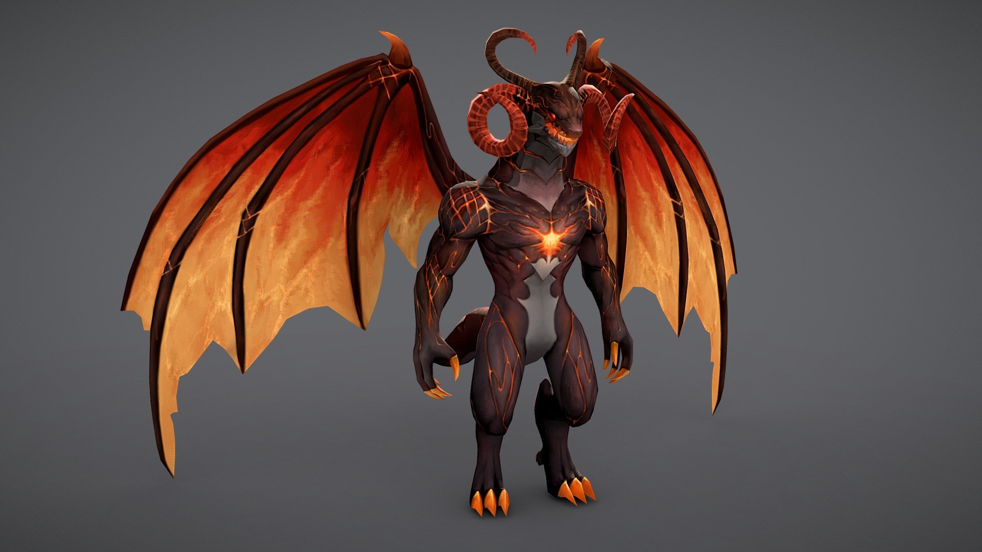 Fire_Myth_Dragon - 3D model by neogools [a843b71] - Sketchfab