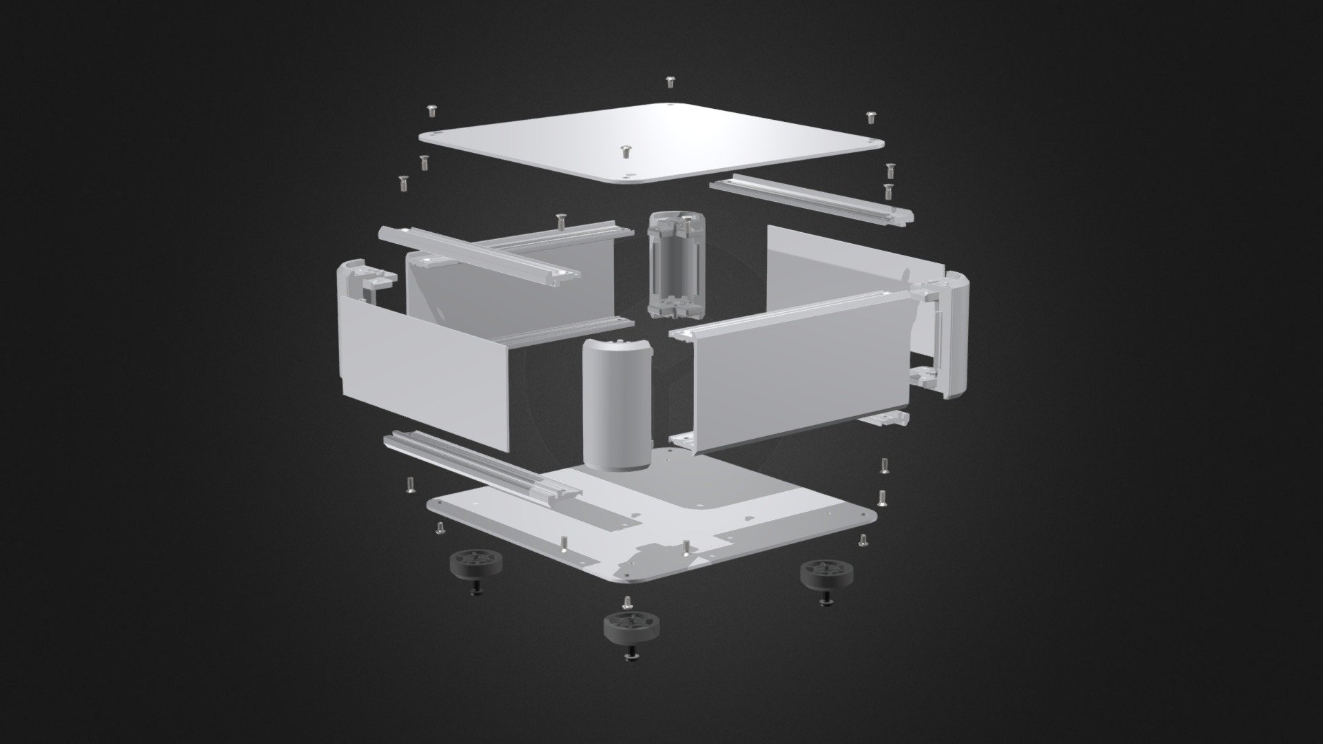 Exploded view - AU series - 3D model by takachitec5 [a844921] - Sketchfab