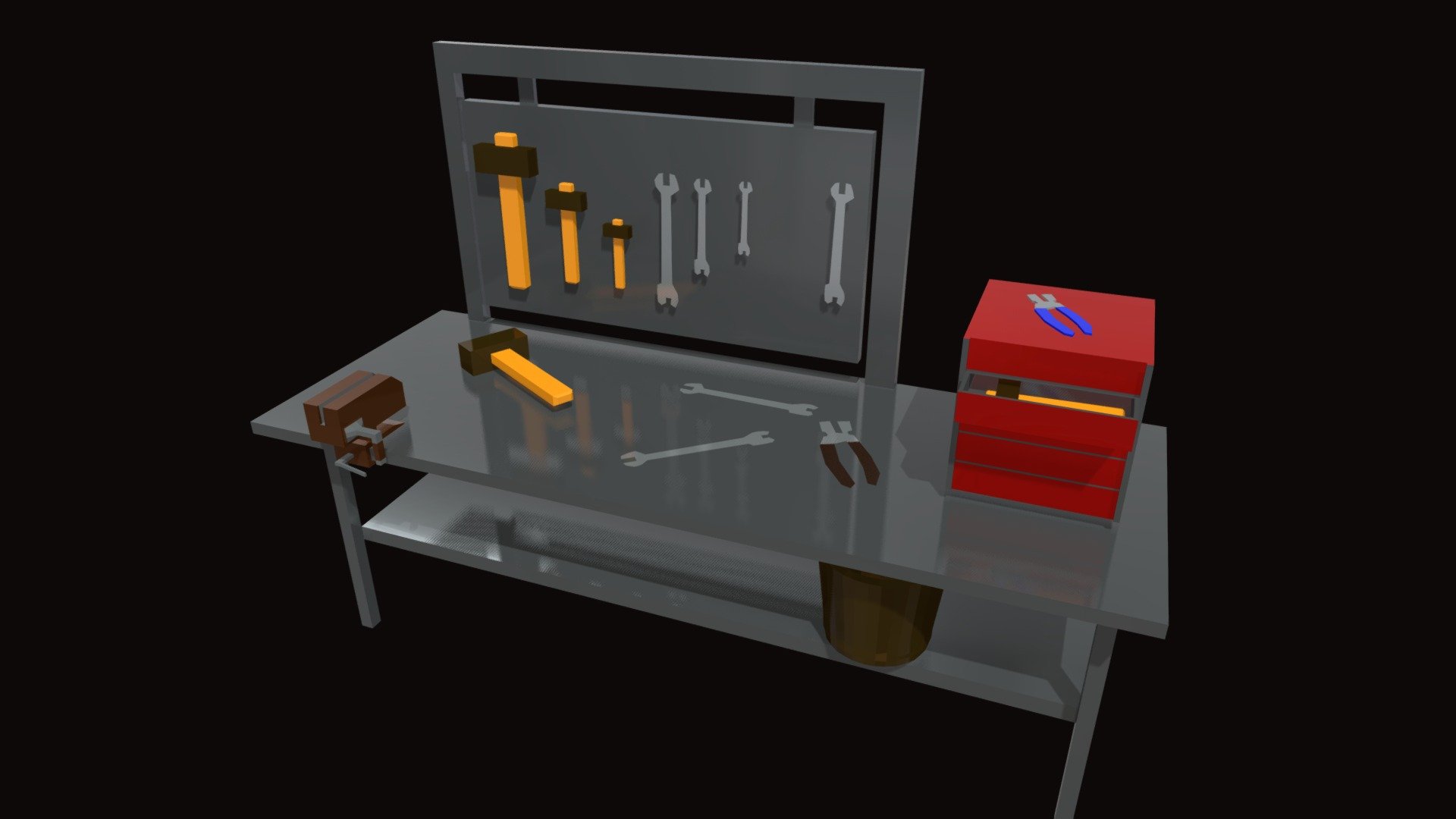 Workbench assets - Download Free 3D model by neosearch [a8471c1 ...