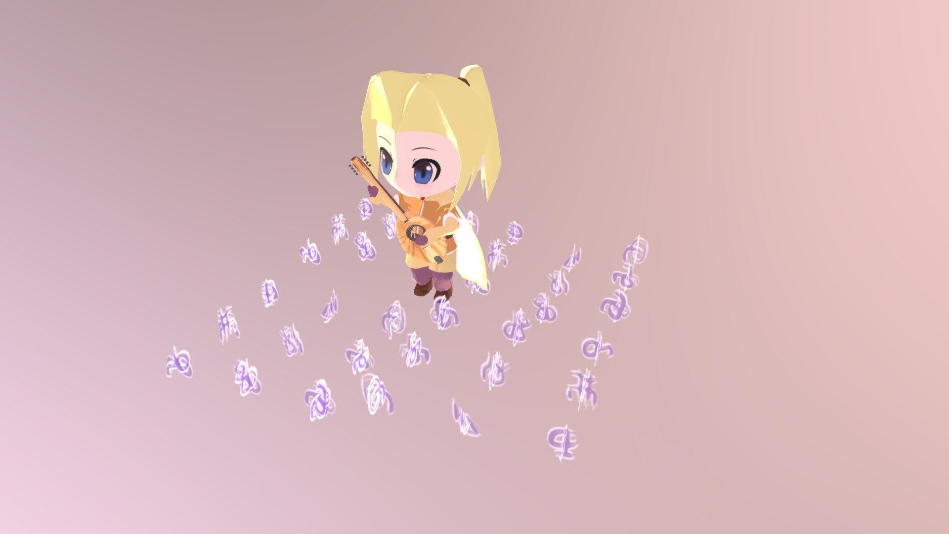 Ragnarok Online_Bard - 3D model by YUYI1014 [a847df4] - Sketchfab
