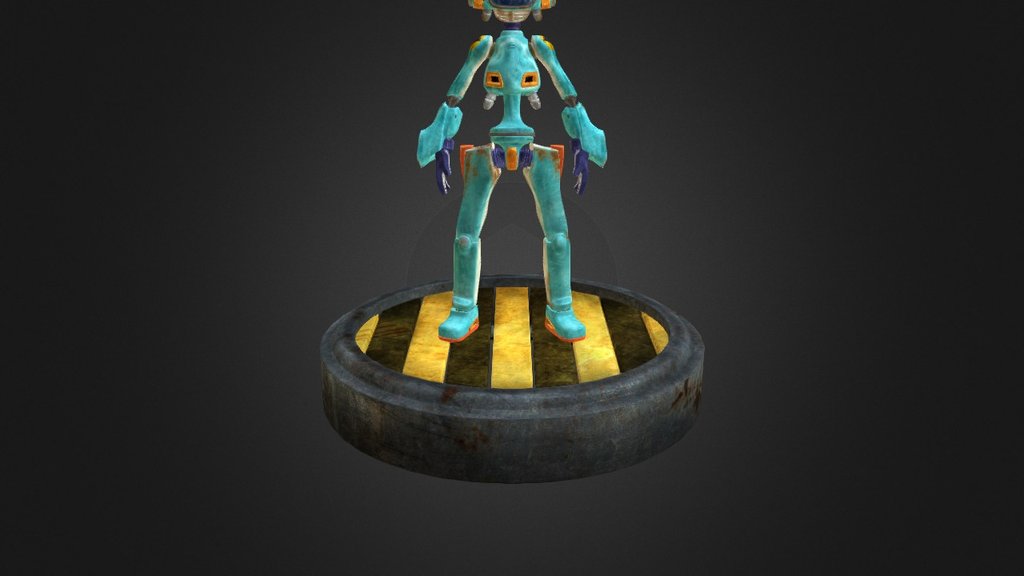 flcl_Kanchi - 3D model by zbmand [a848e6d] - Sketchfab