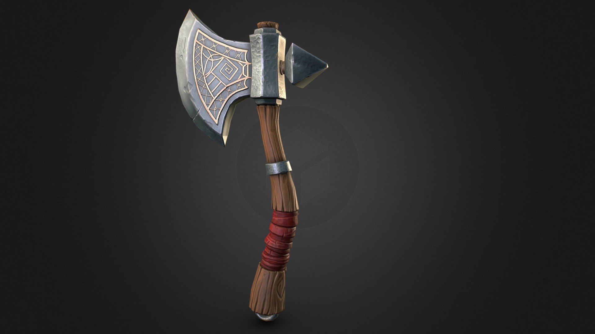 Axe Prop (Work in Progress) - 3D model by disfixional [a849ed1] - Sketchfab