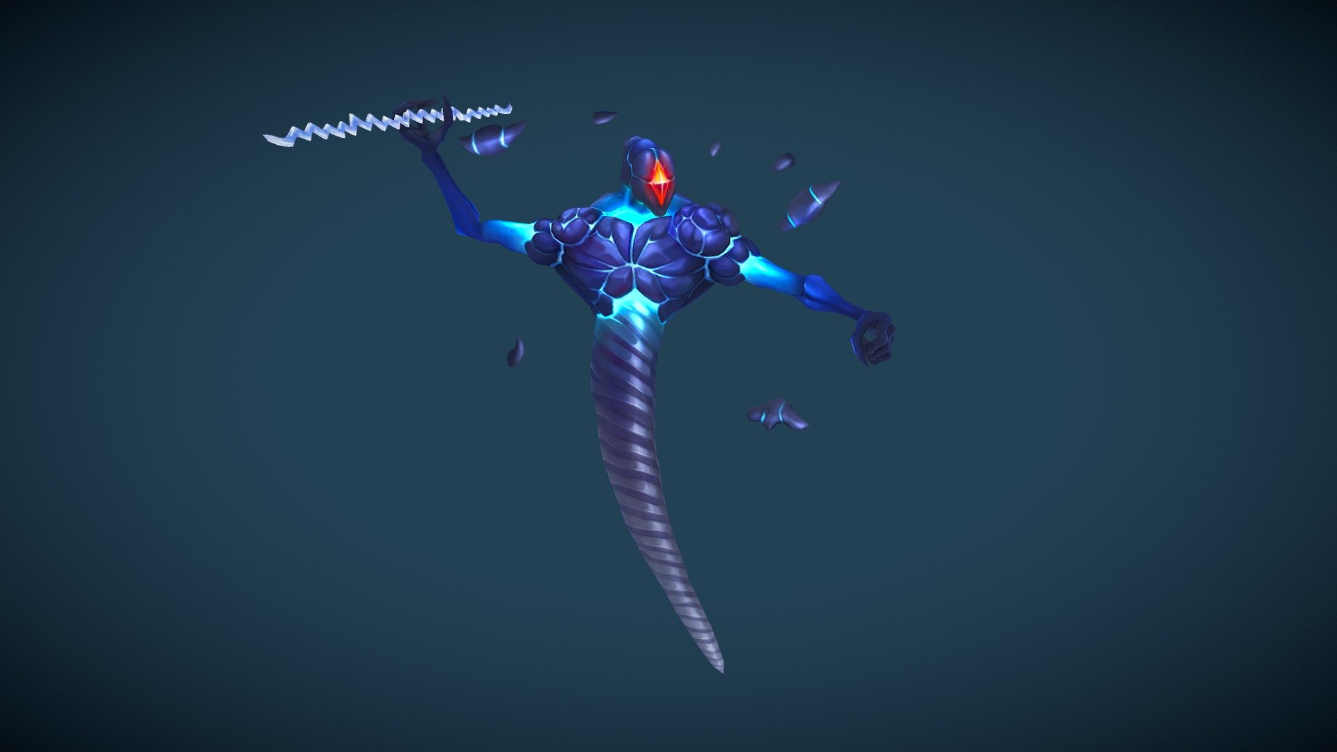 Stylized Fantasy Storm Elemental - 3D model by N-hance Studio ...
