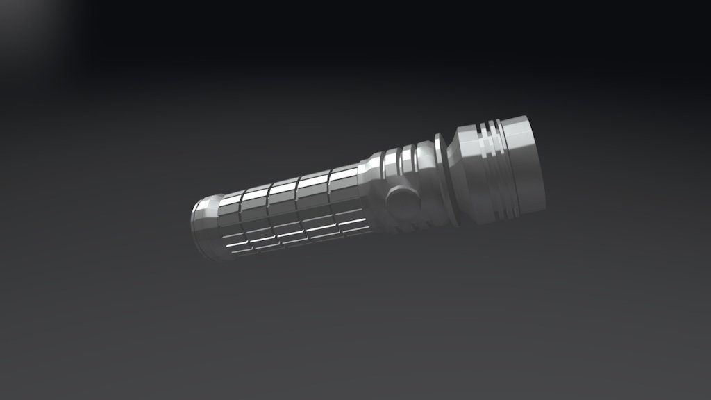 Flashlight - 3D model by alysaur [a84b3ae] - Sketchfab