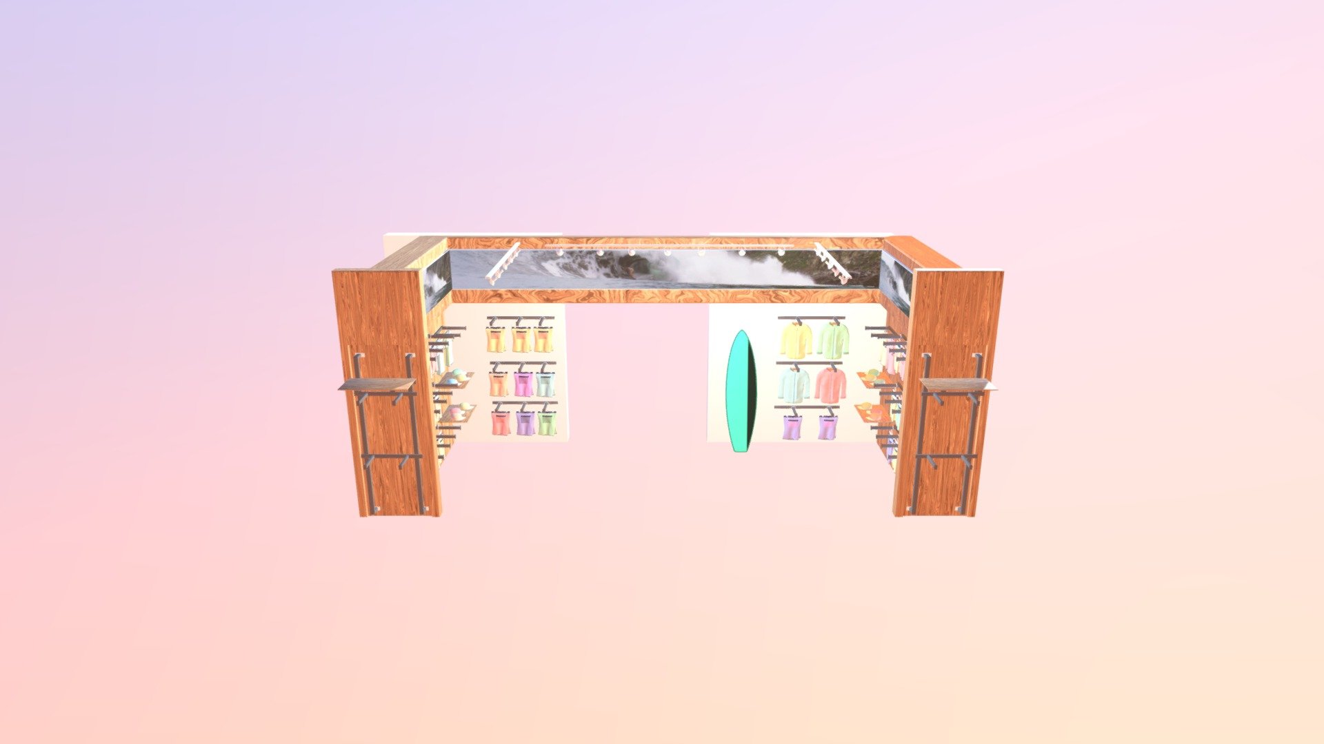 Store Walkthru- Full size - 3D model by ATS_3D [a84be71] - Sketchfab