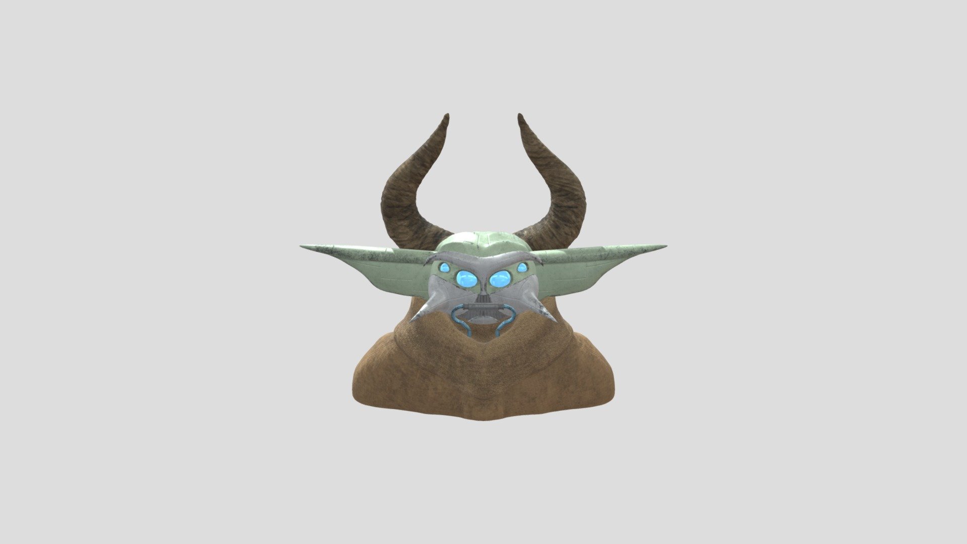 Baby Yoda Kell - 3D model by JessDepree [a84c967] - Sketchfab