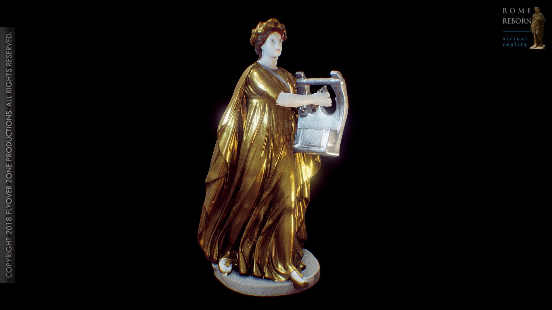 Apollo Citharoedus, restored - 3D model by Flyover Zone (@FlyoverZone ...